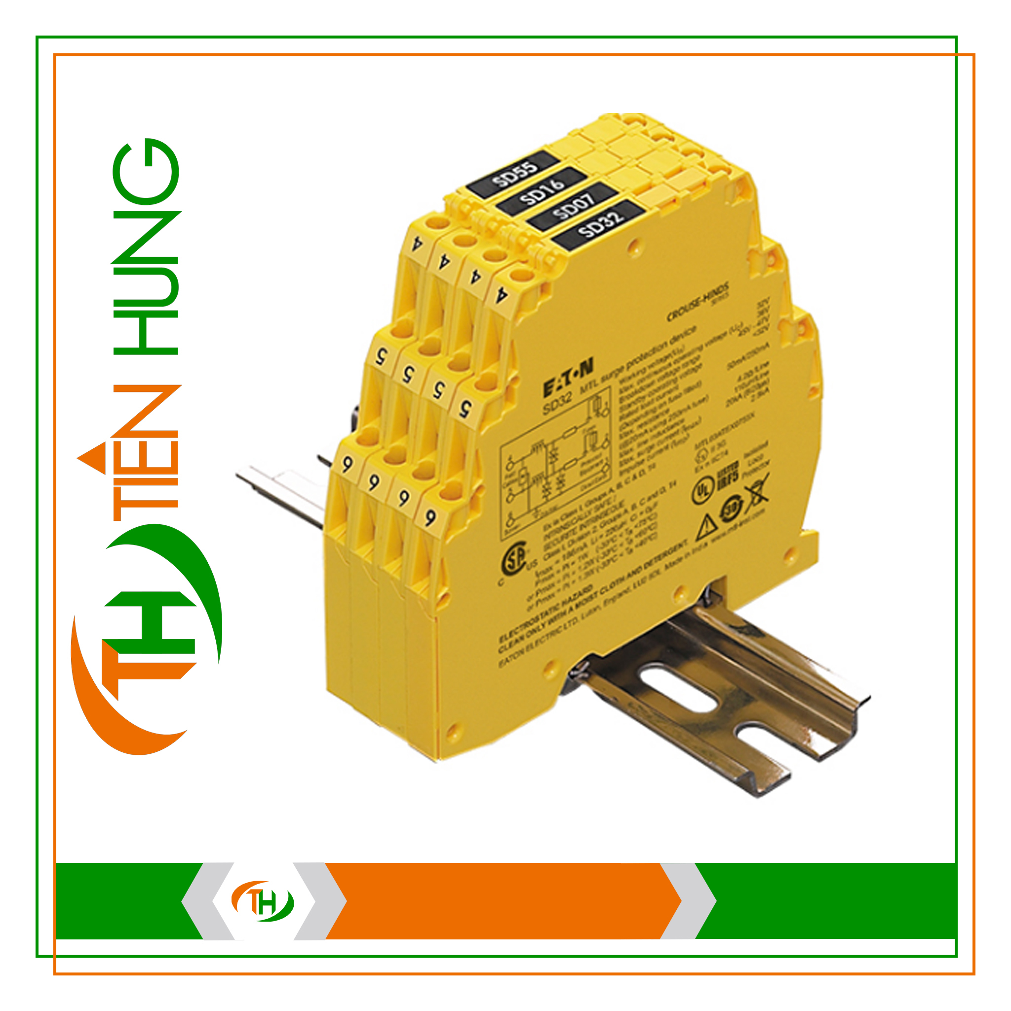 THIẾT BỊ CHỐNG SÉT - SD16 - EATON MTL - CÔNG TY CỔ PHẦN TỰ ĐỘNG TIẾN HƯNG